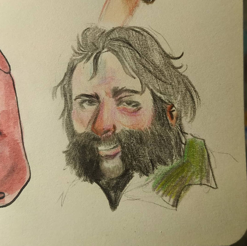 I hate the stupid smile on my face by Hovedei on DeviantArt