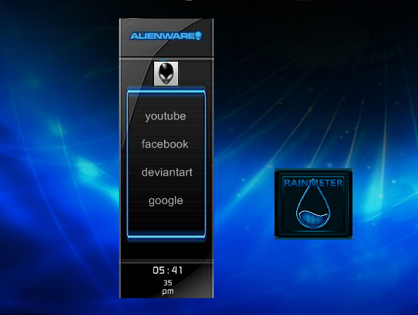ALIENWARE XENOMORPH LINK RAINMETER WINDOWS 7 by darkershyn83 on DeviantArt