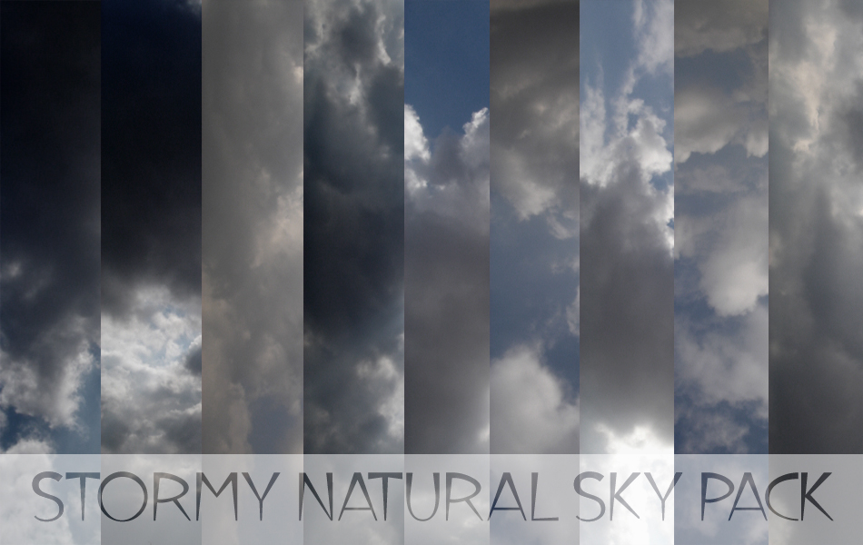 Stormy Sky Natural Pack by arca-stock on DeviantArt