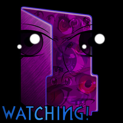 Watching Folder Icon by Vampire-Wolf01 on DeviantArt