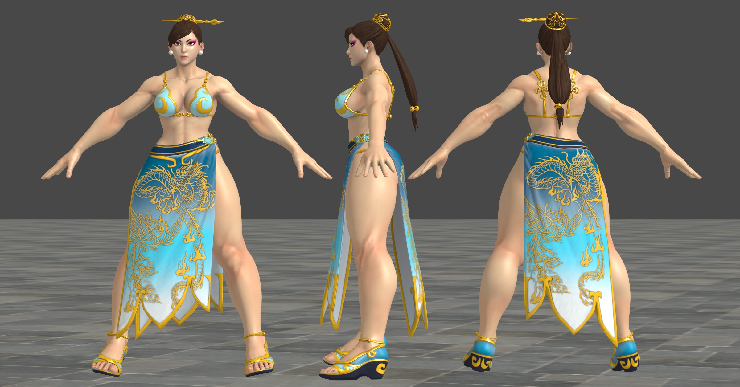 SFV Chun li C4 XPS by Chrissy-Tee on DeviantArt