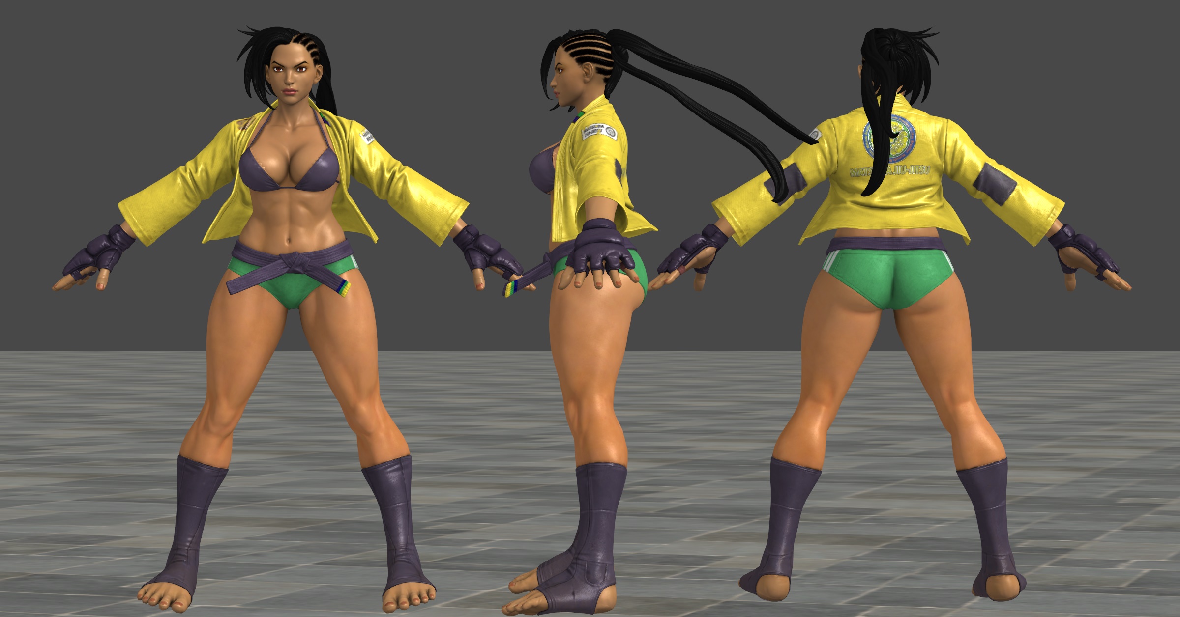 SFV Laura C3 XPS by Chrissy-Tee on DeviantArt