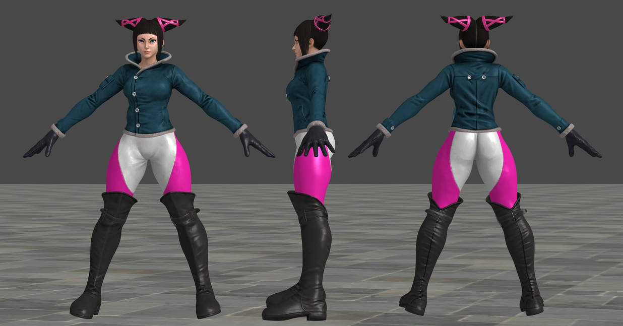 SFV Juri C2 XPS by Chrissy-Tee on DeviantArt