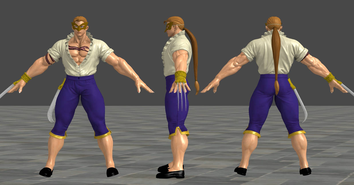 SFV Vega C2 XPS by Chrissy-Tee on DeviantArt