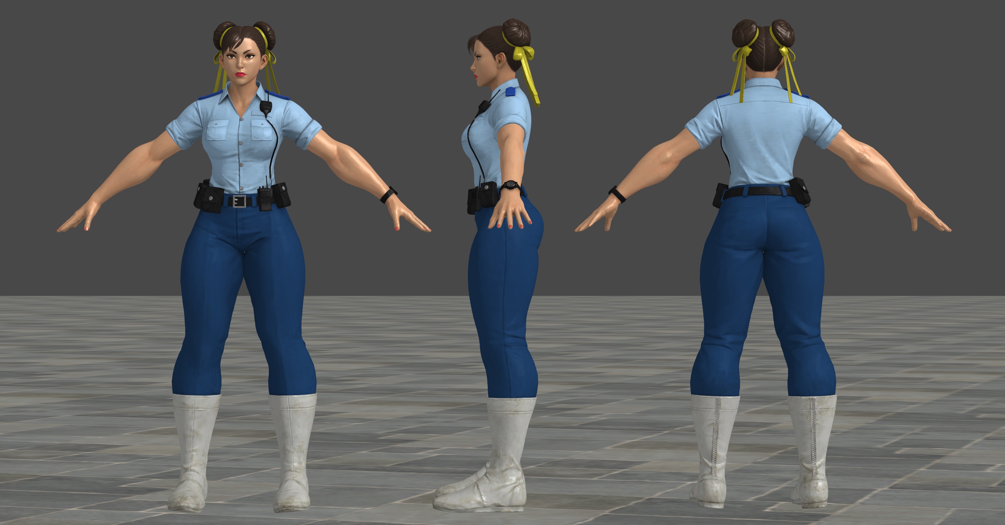 SFV Chun li C2 XPS by Chrissy-Tee on DeviantArt