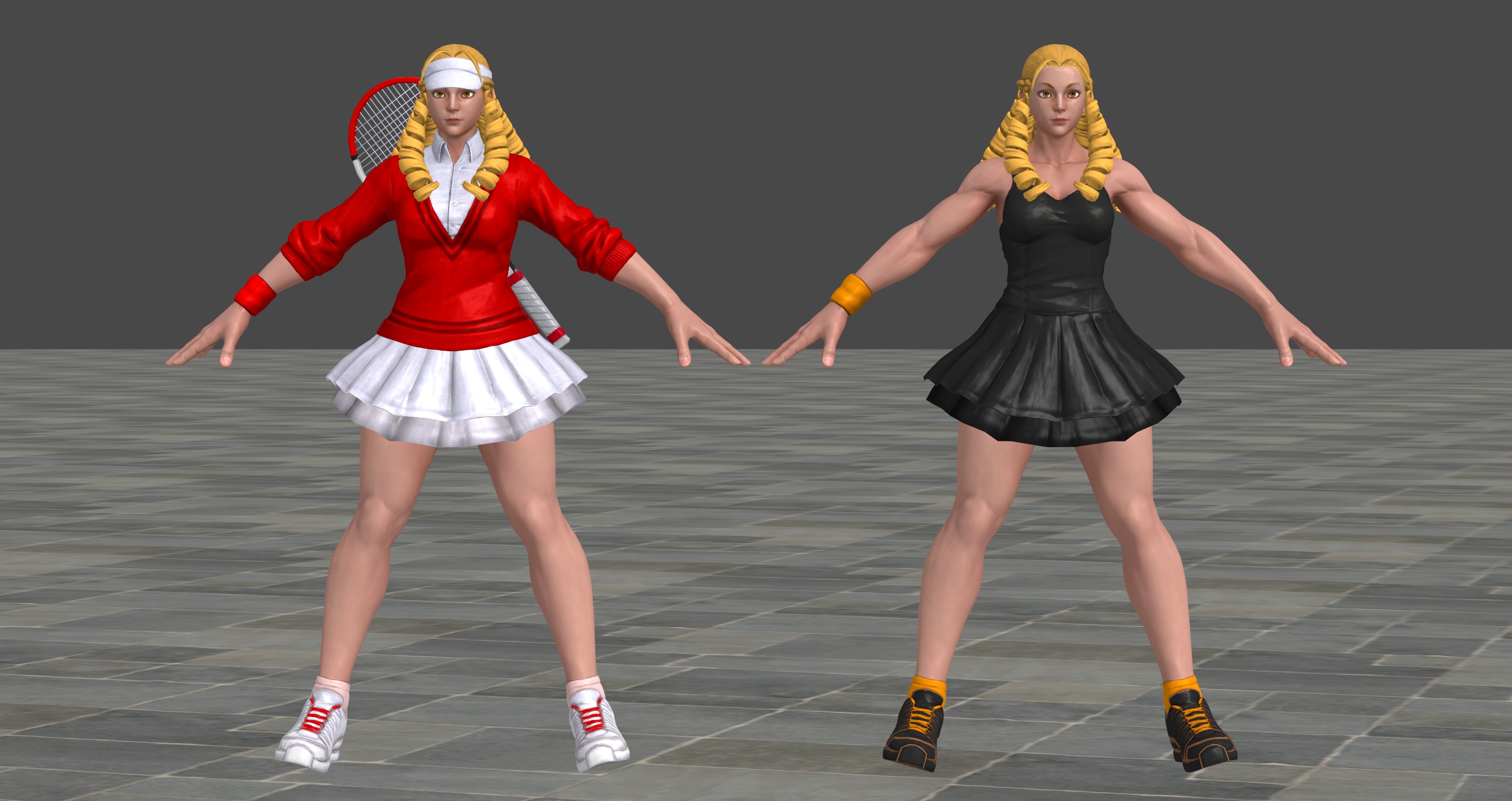SFV Karin Professional XPS Model by Chrissy-Tee on DeviantArt