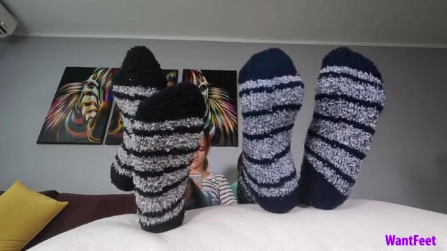 Fluffy Socks Removal by wantfeetcom on DeviantArt
