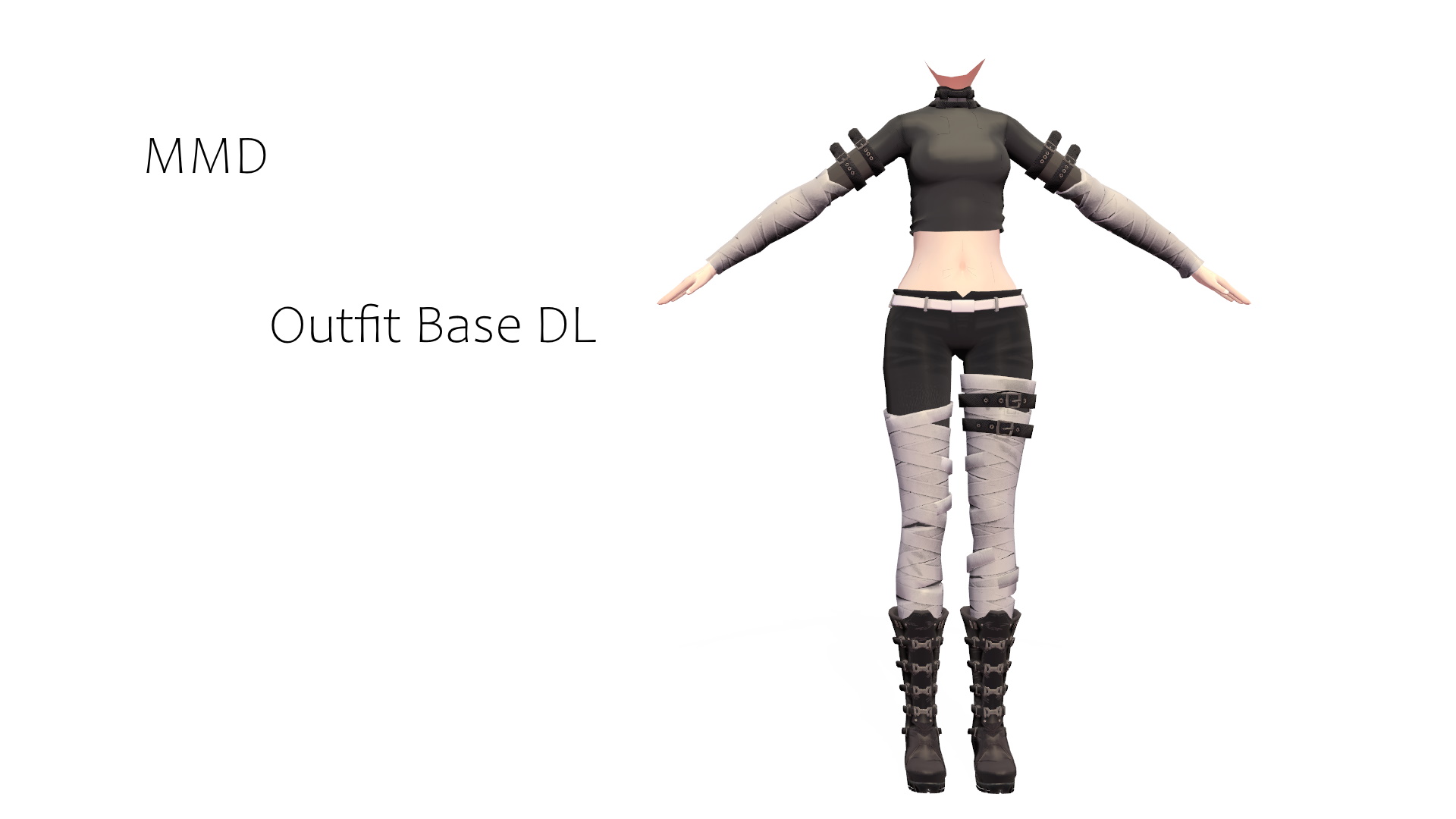 MMD Outfit Base DL by Ayuchan513 on DeviantArt