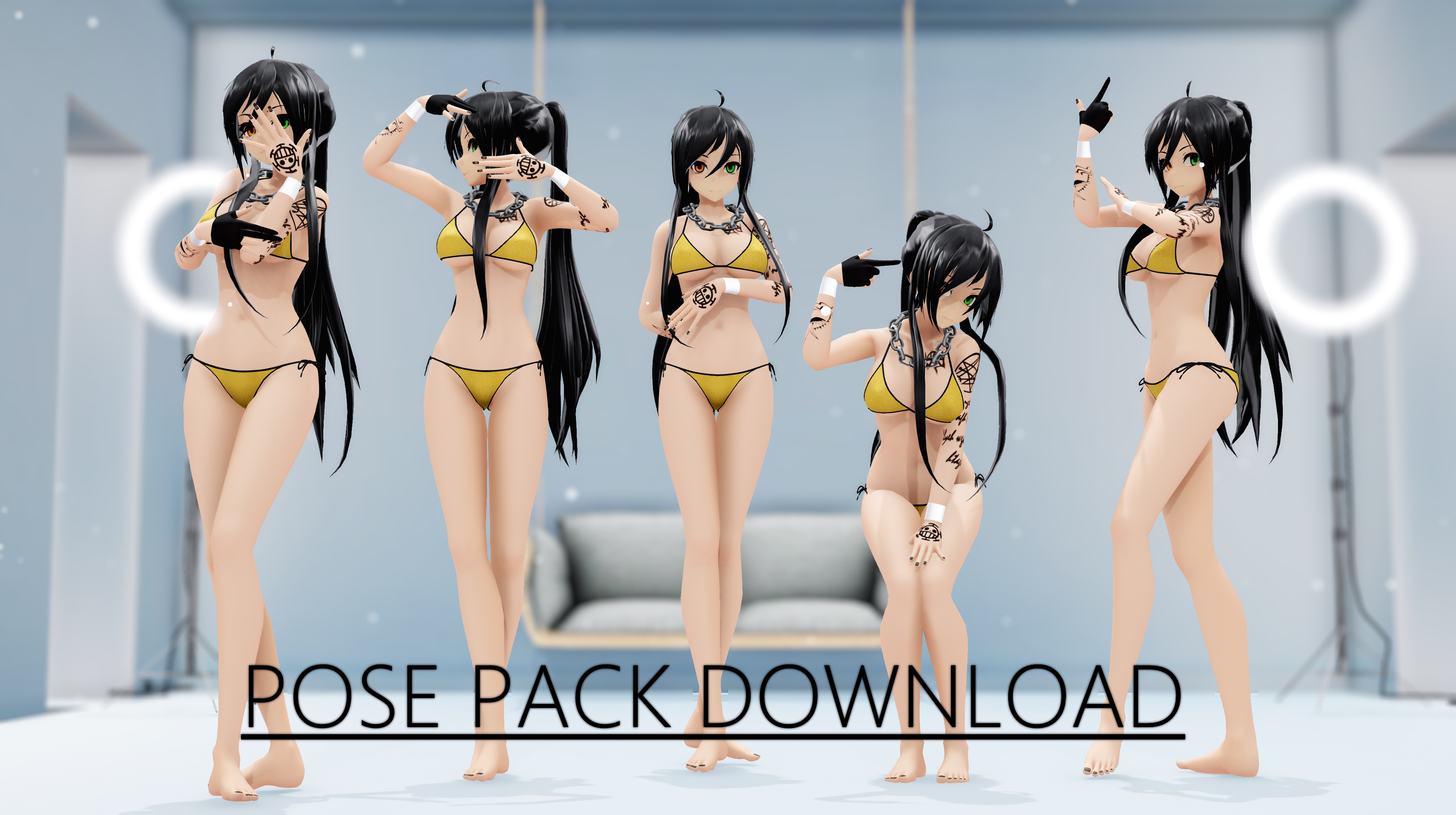 MMD Pose Pack DL by Ayuchan513 on DeviantArt