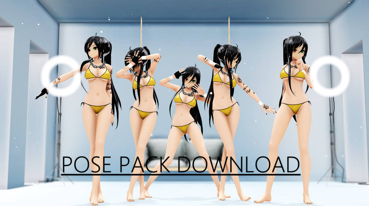 MMD Pose Pack 2 DL by Ayuchan513 on DeviantArt