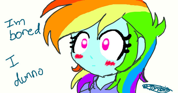Confused Rainbow by Princess-Daisy12 on DeviantArt