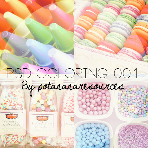 PSD Coloring 001 by potananaresources on DeviantArt