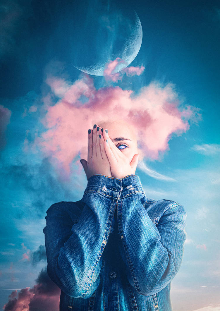 Cloudy hair girl step by step by czakkk on DeviantArt
