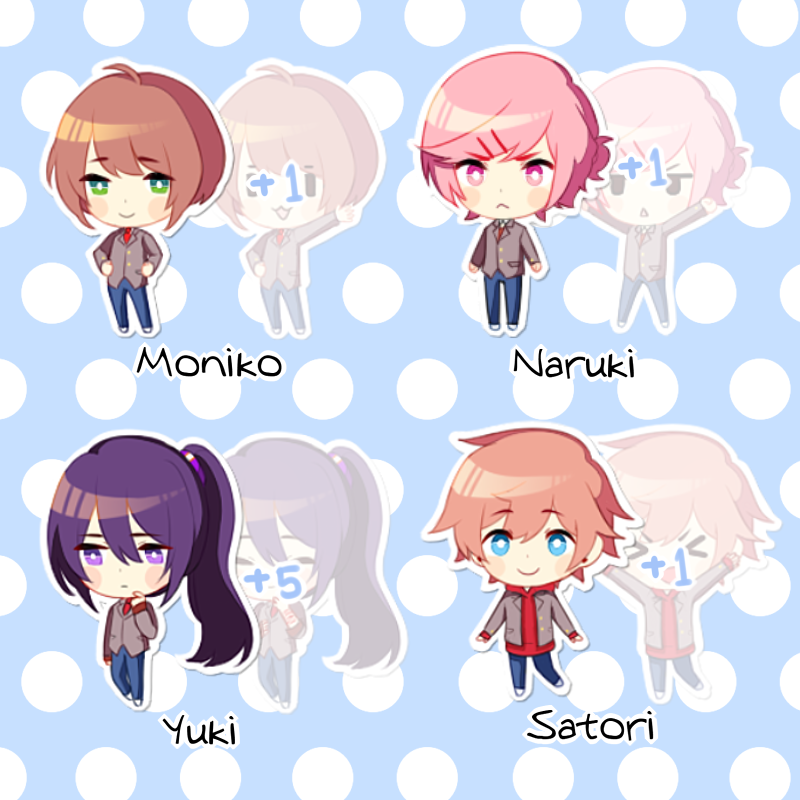 DDLC R63 | Stickers by yonaPPi on DeviantArt