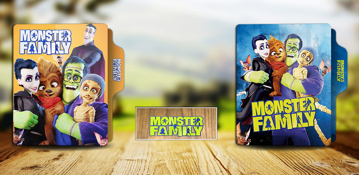 Monster Family (2017) folder icon by RkoMilan on DeviantArt