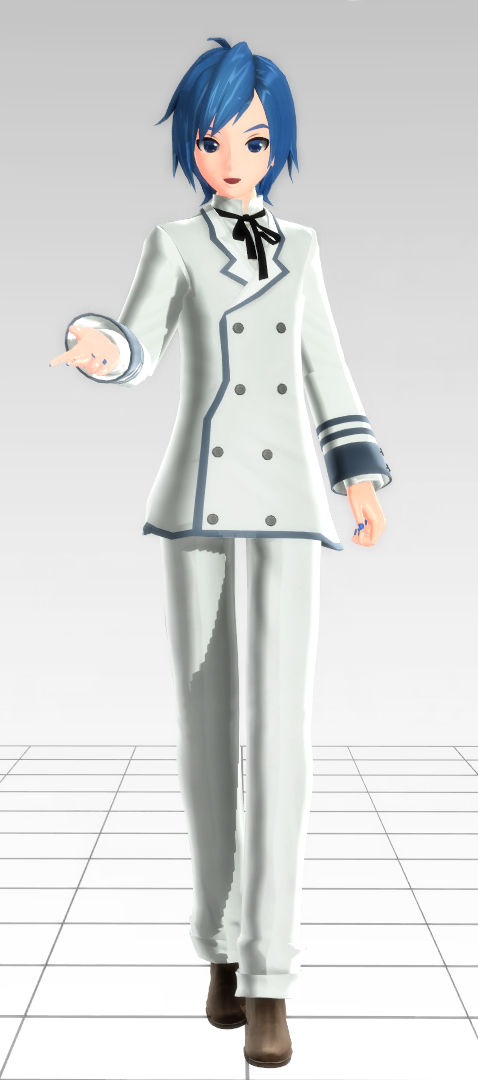 MMD - DT White Blazer Kaito DL by Elisa-Hernandez on DeviantArt
