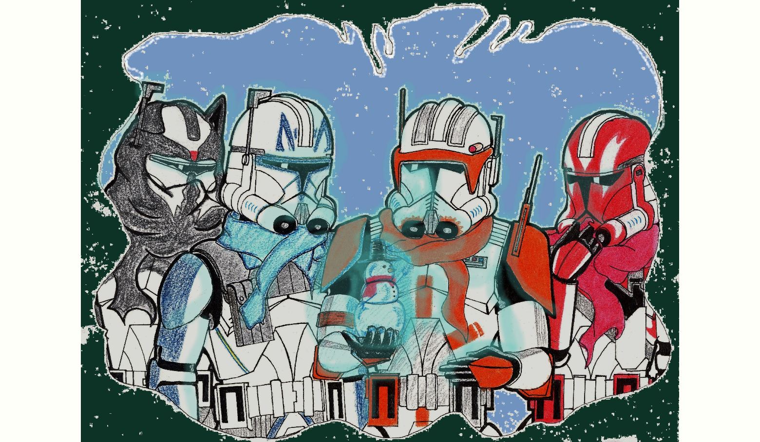 TCW Christmas on the Front by Dominic-Skirata-X on DeviantArt