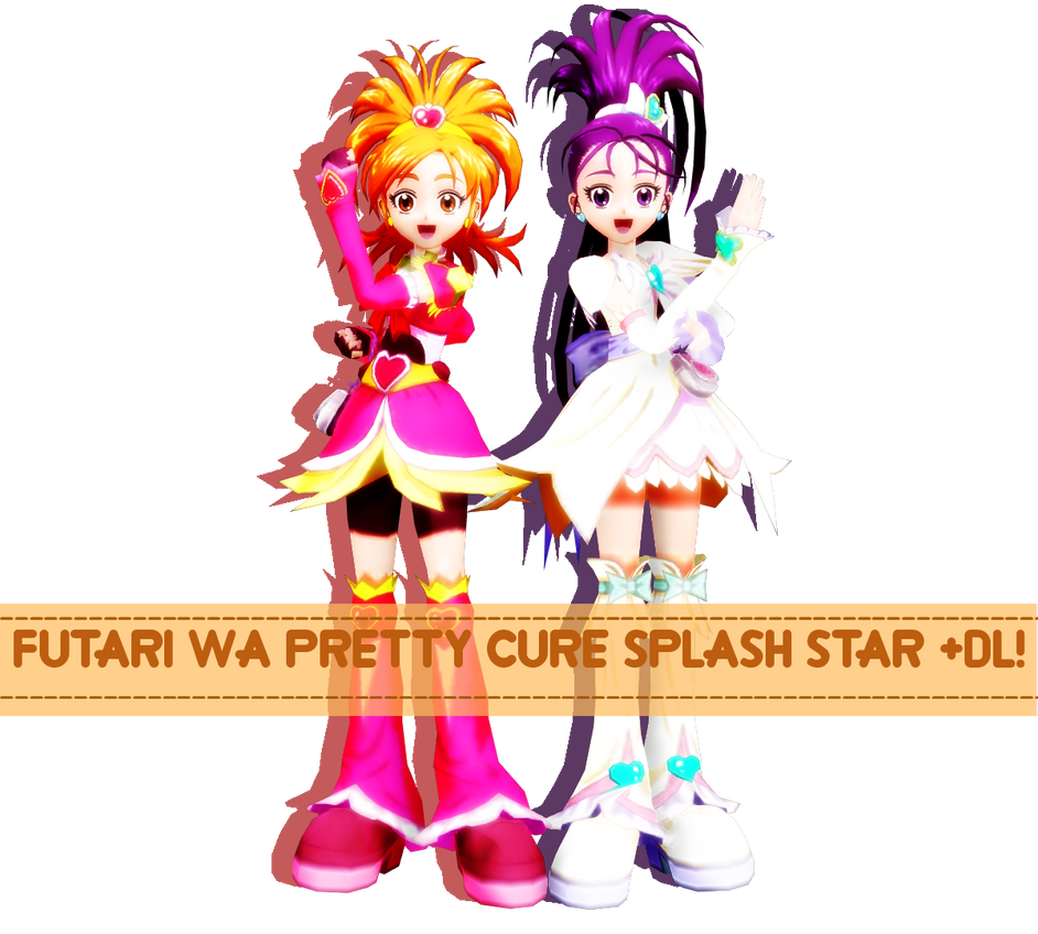 MMD Futari Wa Pretty Cure Splash Star DL! by Vtrevisan on DeviantArt