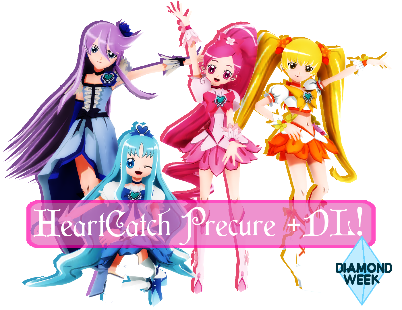 [MMD] Heartcatch Precure! +DL! (D.W.) by Vtrevisan on DeviantArt