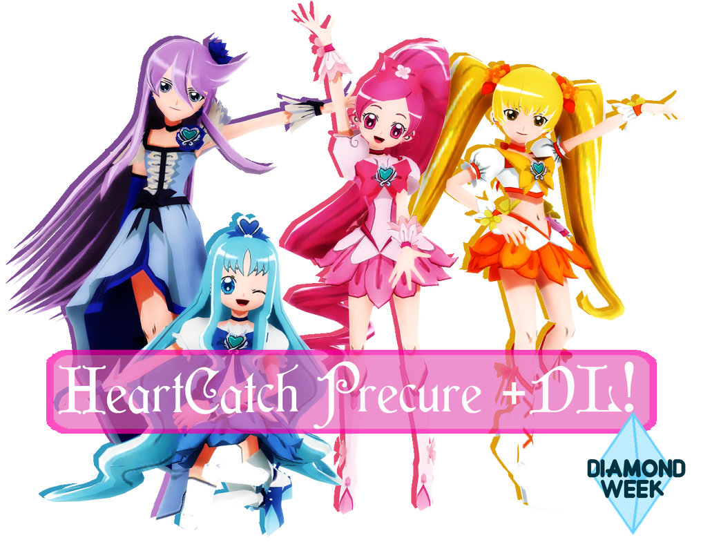 [MMD] Heartcatch Precure! +DL! (D.W.) by Vtrevisan on DeviantArt