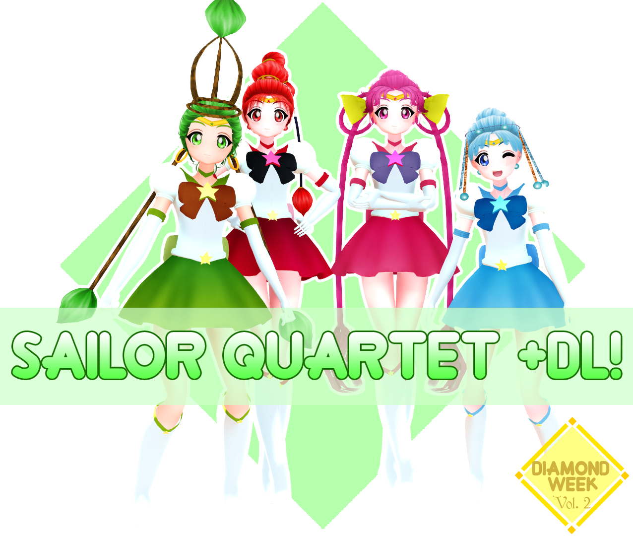 [MMD] Eternal Sailor Quartet +DL! (D.W.) by Vtrevisan on DeviantArt