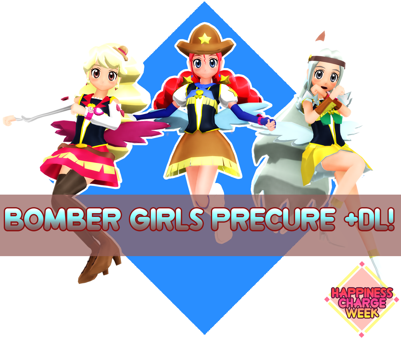 [MMD] Bomber Girls Precure +DL! by Vtrevisan on DeviantArt