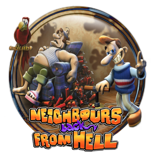 Neighbours back from Hell Glass icon by moka07FBI on DeviantArt