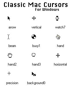 Mac OS 9 Cursors for Windows by Nonme85851 on DeviantArt
