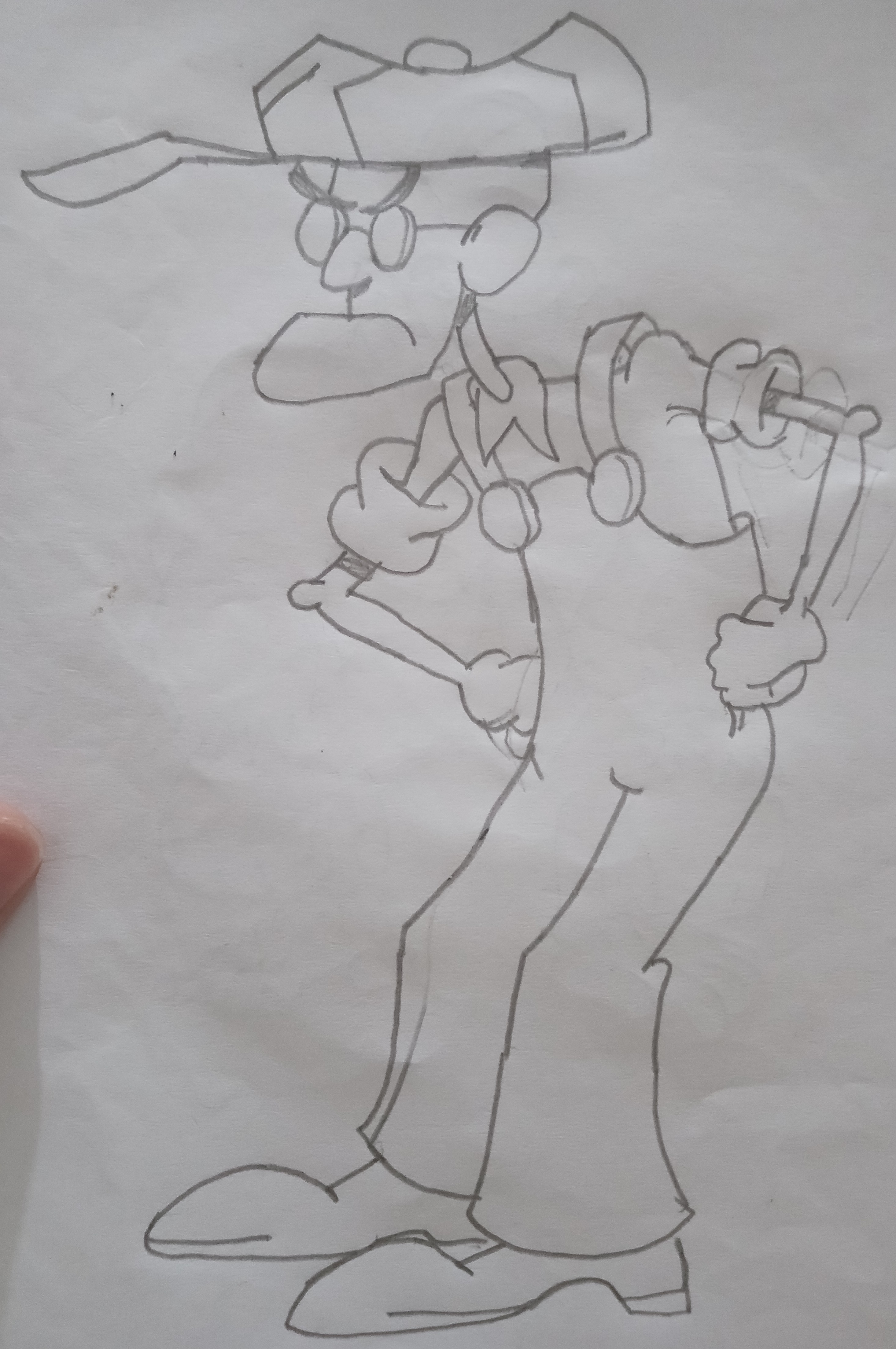 Eustace Bagge (Courage The Cowardly Dog) by MusherSketches30 on DeviantArt