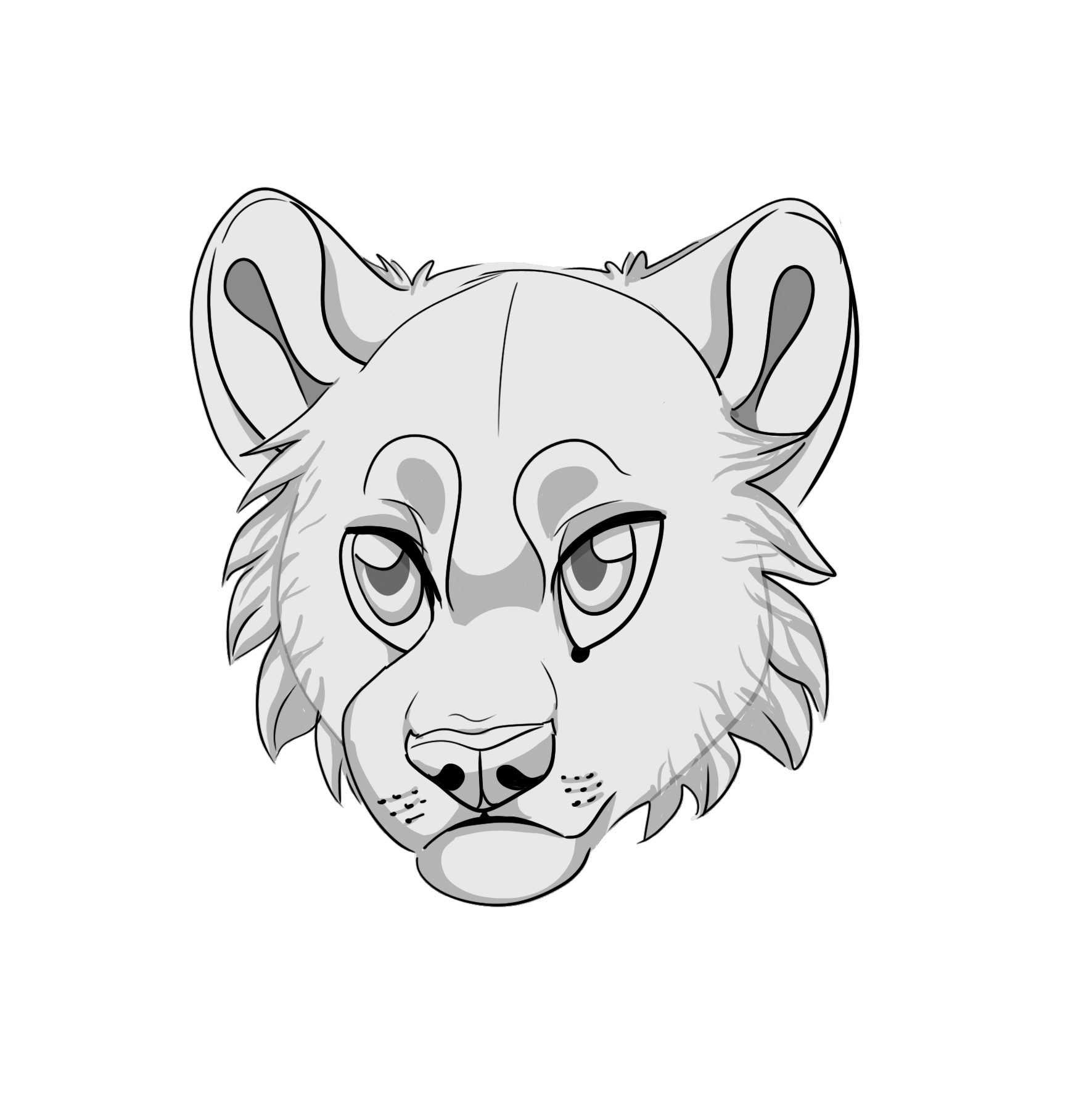 Free Tiger Head Base by AprilSilverWolf on DeviantArt