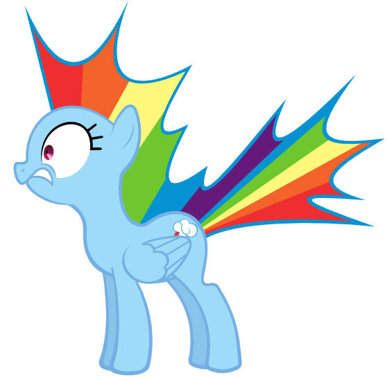 Startled Rainbow Dash by scienceisanart on DeviantArt