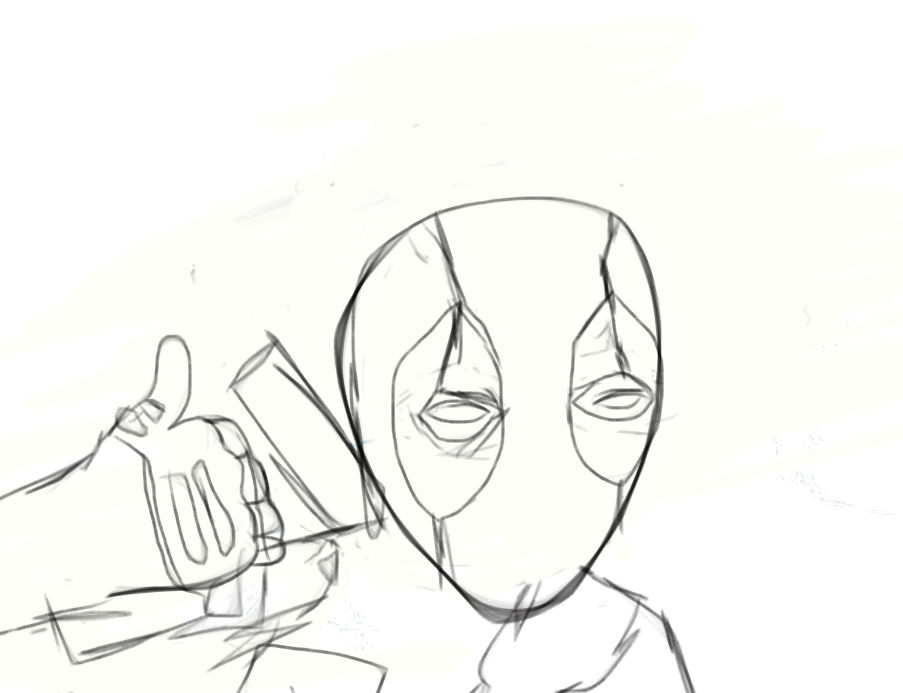 shitty deadpool drawing by Gamingponyjoc9 on DeviantArt