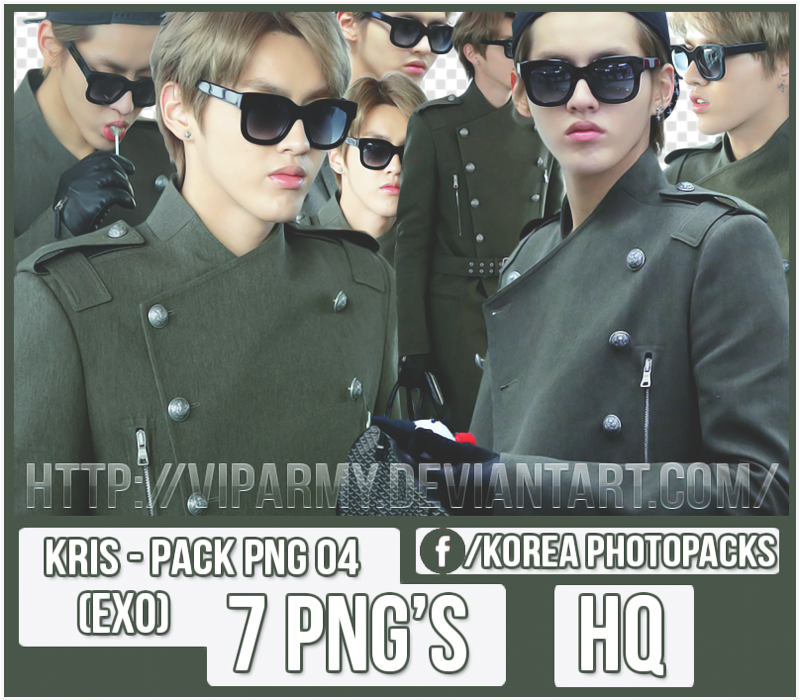 Pack png render: Kris| EXO #04 by VipArmy on DeviantArt
