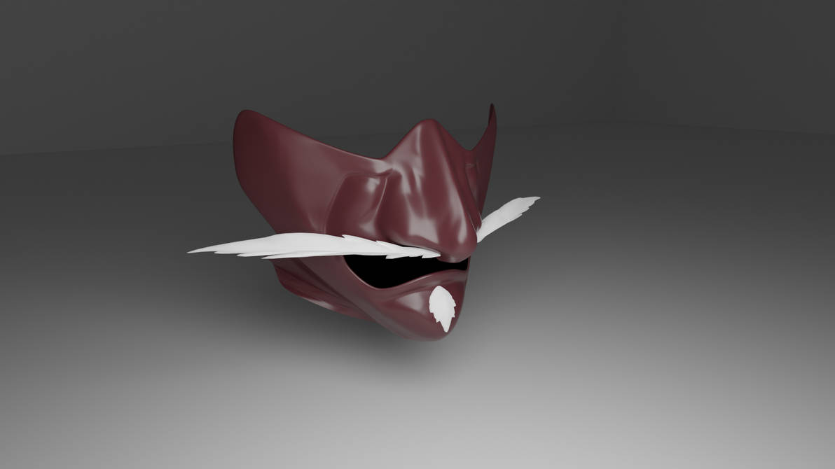 Sakai Tokikaze's Mask (High Poly) by nakkitsunami on DeviantArt