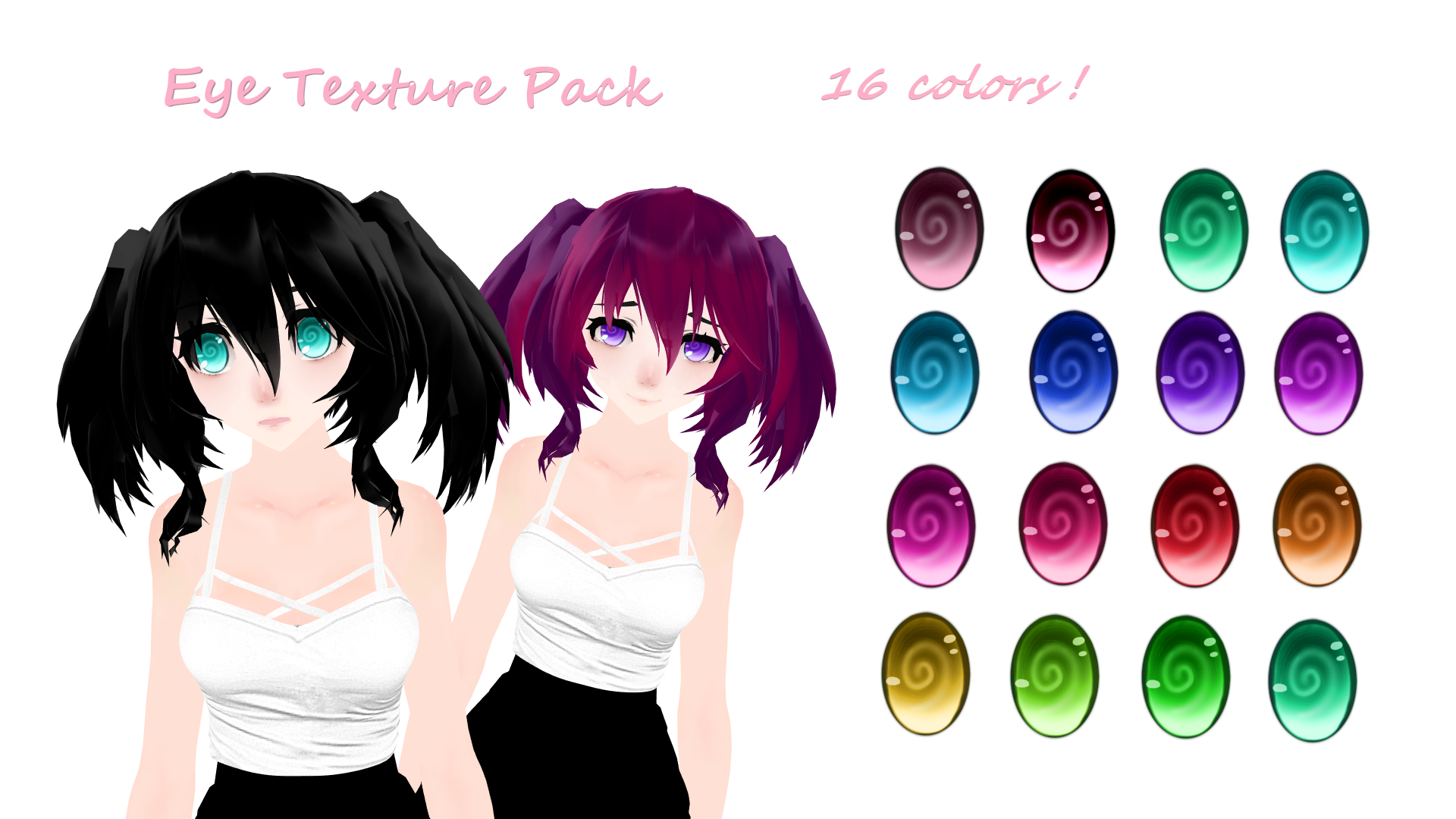 [MMD] Spiral/ Swirl/ Hypnotic Eye Texture Pack~ DL by LunaLife20MMD on ...