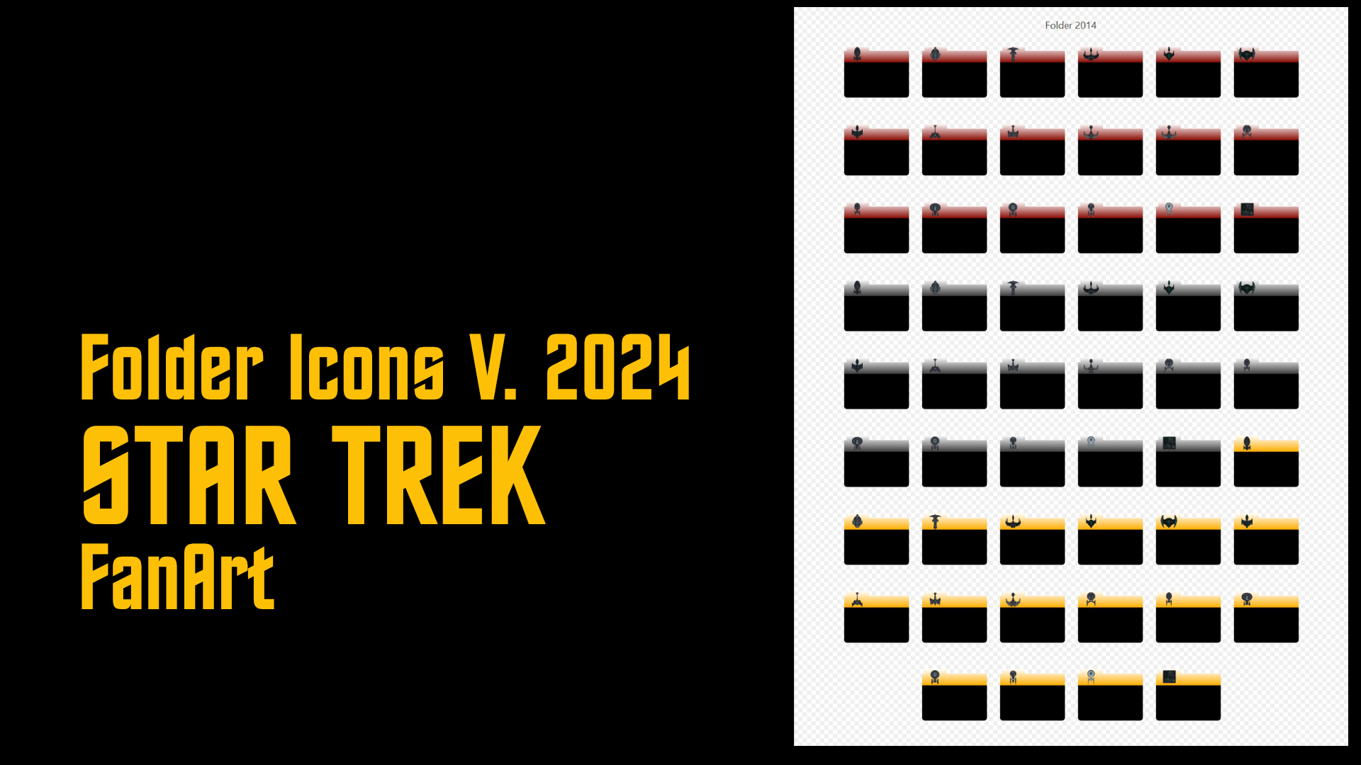 Star Trek Folder Icons 2024 by MKulczyk on DeviantArt