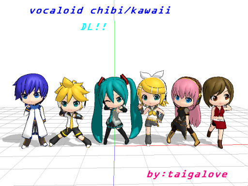 MMD vocaloid kawuaii DL!! by taigalove on DeviantArt