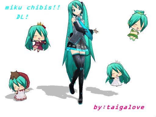 MMD-miku chibi DL!! by taigalove on DeviantArt