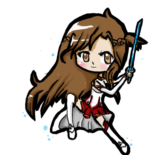 Asuna Chibi by SimonTheOtaku on DeviantArt
