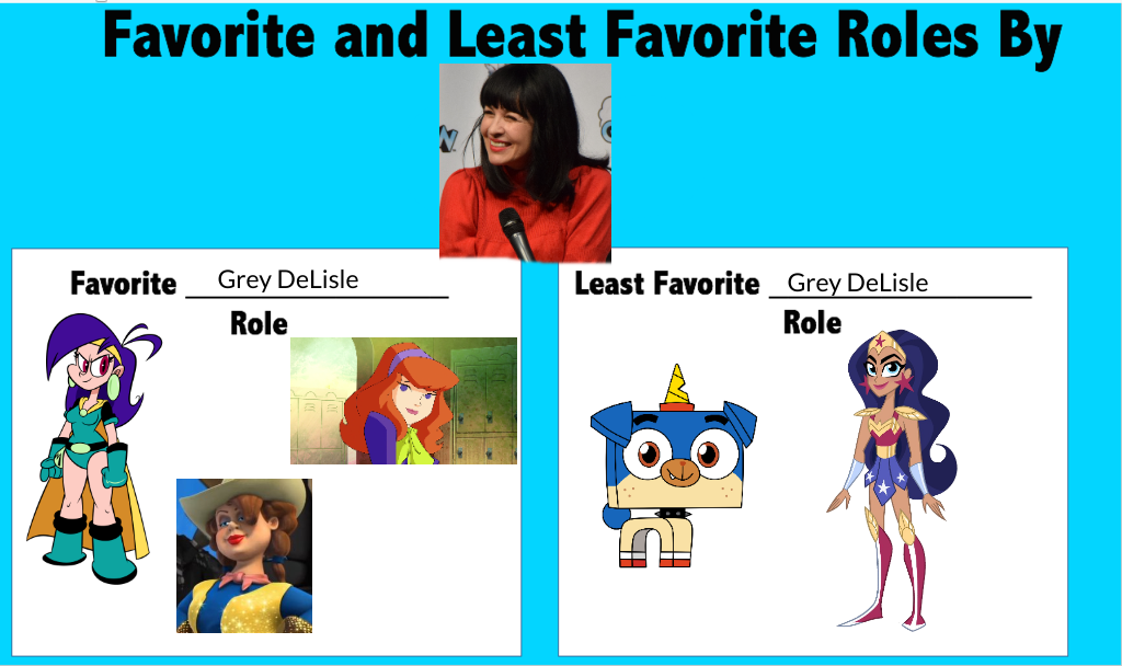 My Favorite and Least Favorite Grey DeLisle Roles by NeoTheBat100 on ...