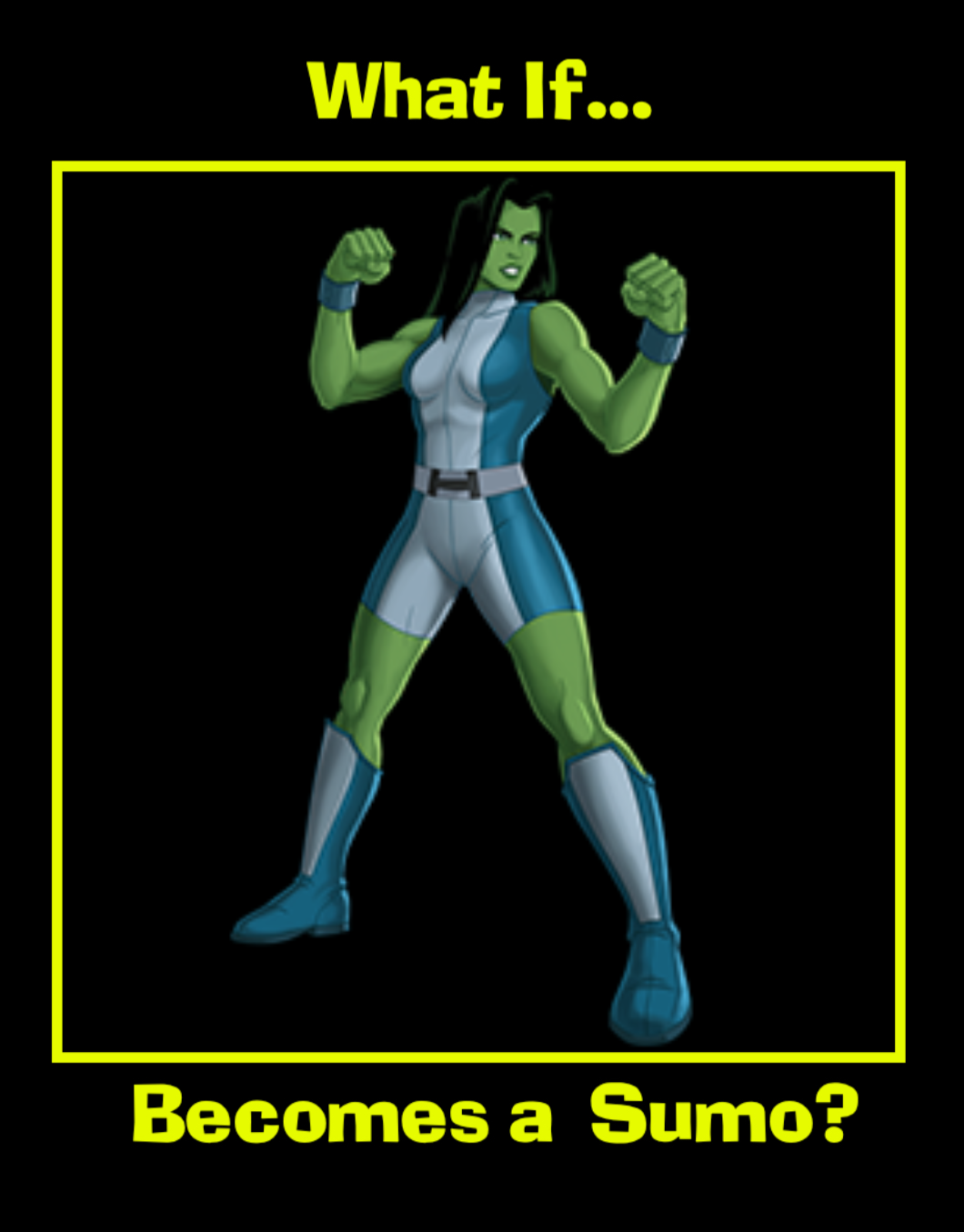 What if She-Hulk Becomes a Sumo Wrestler? by NeoTheBat100 on DeviantArt