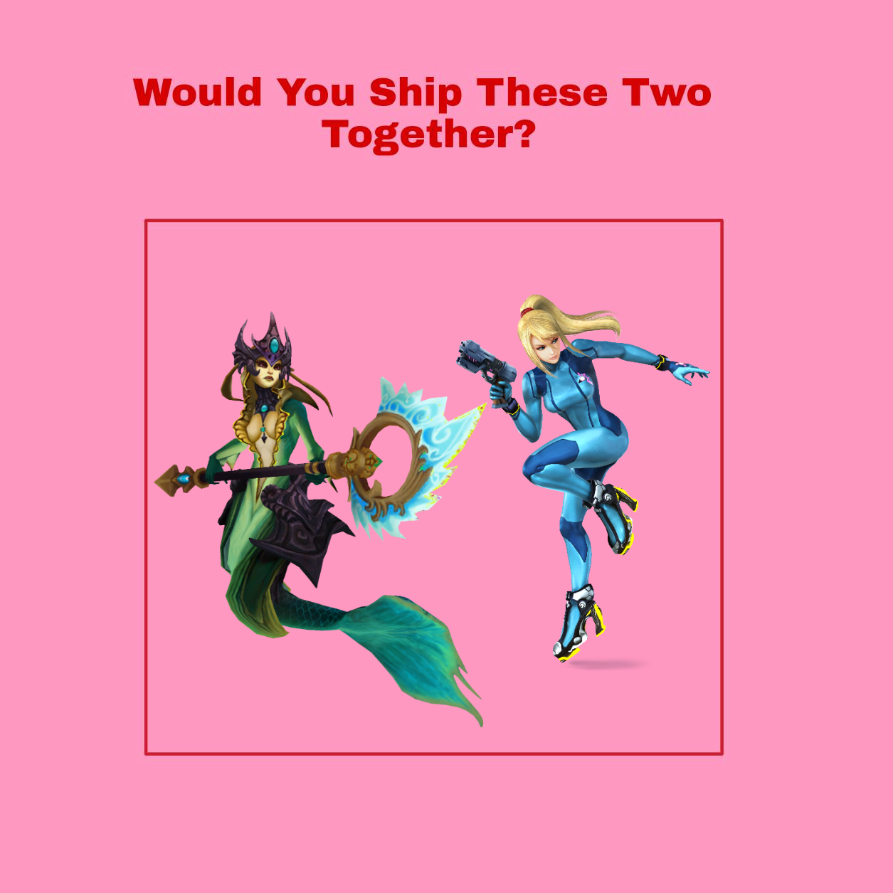 Would You Ship Nami and Samus? by NeoTheBat100 on DeviantArt