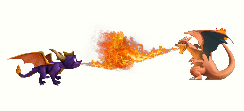 Spyro vs Charizard by NeoTheBat100 on DeviantArt