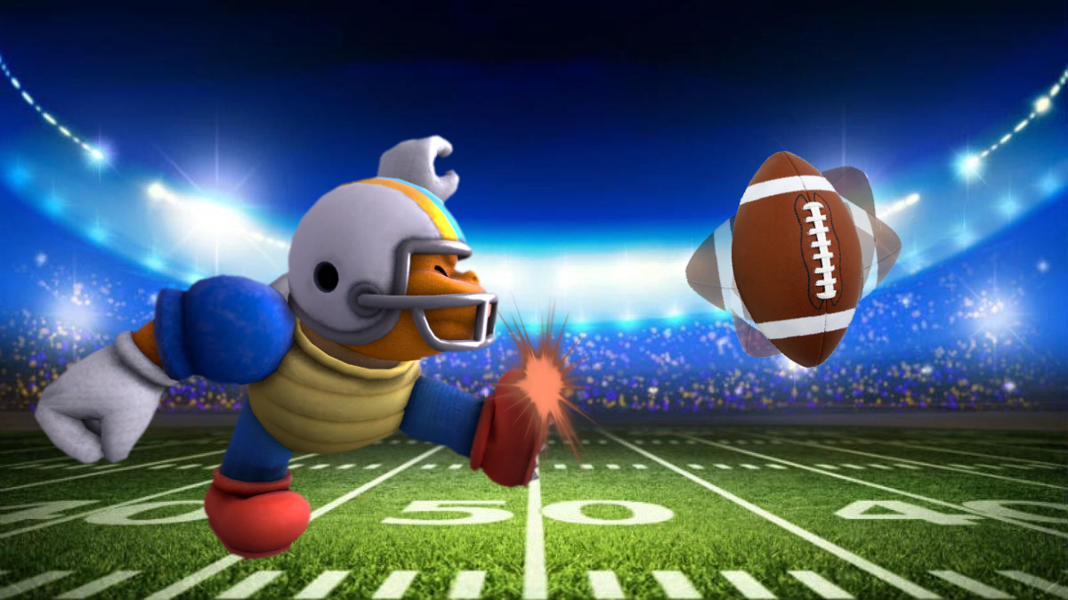 Chargin Chuck at The Game by NeoTheBat100 on DeviantArt