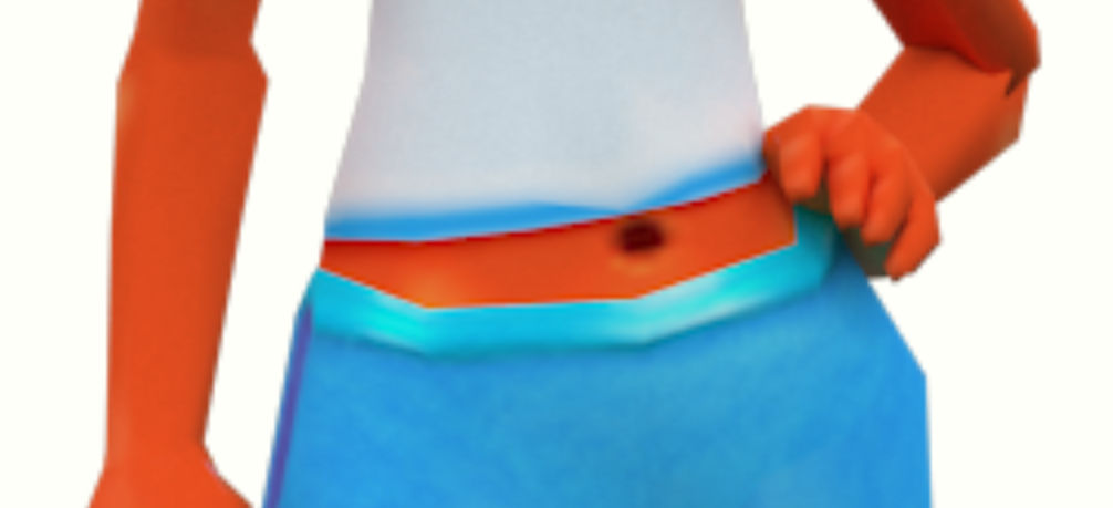 Coco's Belly Button by StarBatKing on DeviantArt