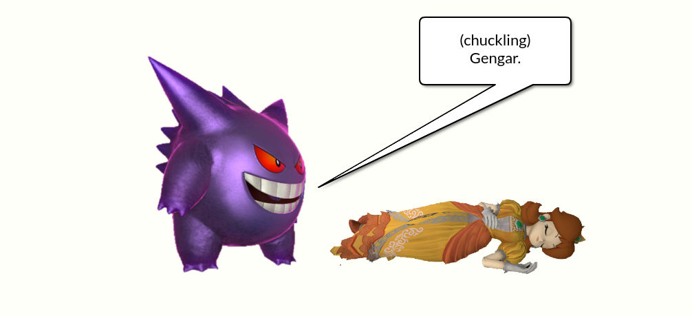 Gengar Scares Daisy Part 2 by MattTheBat7 on DeviantArt
