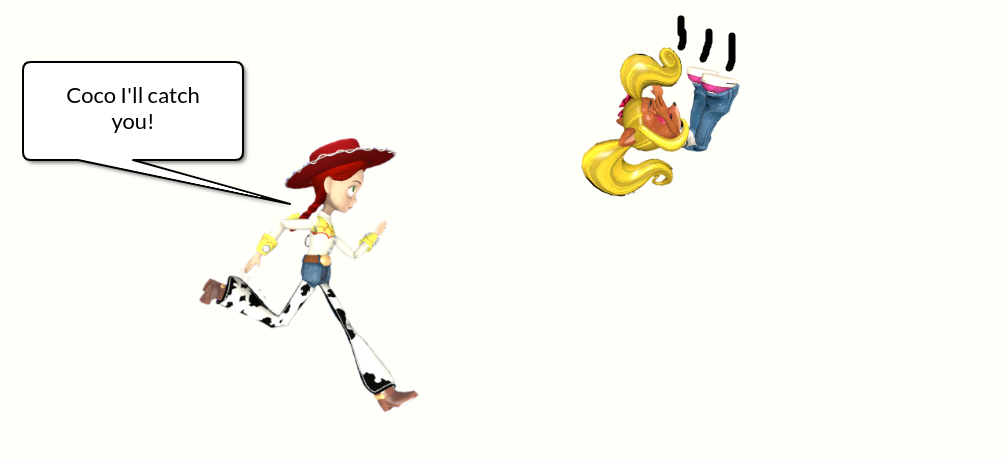 Jessie Rescuing Coco by StarBatKing on DeviantArt