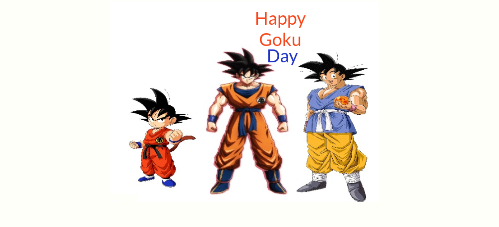 Happy Goku Day (2023) by NeoTheBat100 on DeviantArt