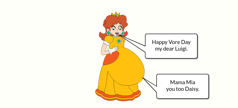 Daisy Ate Luigi by NeoTheBat100 on DeviantArt