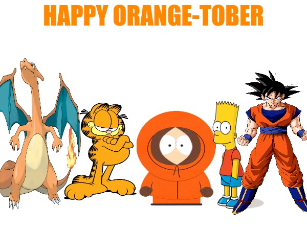 Happy Orange-Tober by MattTheBat7 on DeviantArt